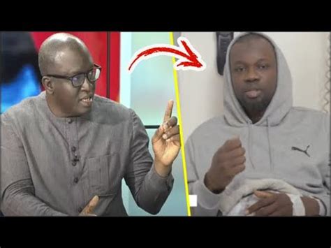 Faram Facce Sonko reprend sa grève de la faim Ayib Daffé donne les