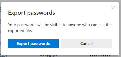 How To Import Or Export Passwords Using Microsoft Edge