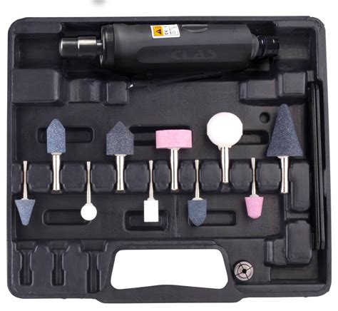 Coffret Mini Meuleuse Pneumaticien 12pcs Pneumatique OP 1232 CLAS