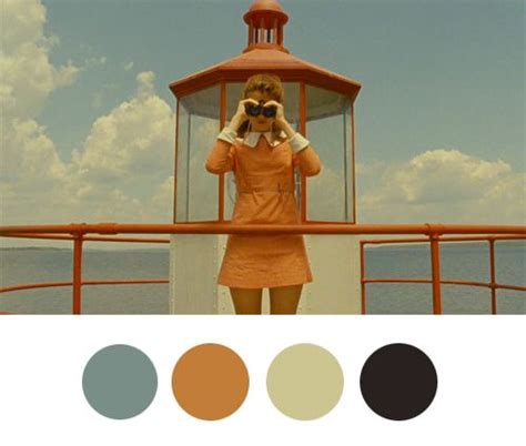 Wes Anderson Palettes Movie Color Palette Wes Anderson Color