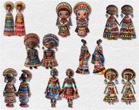 Maasai Tribe Clipart Dolls Tribal Art Maasai Culture Maasai People