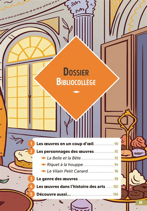 Bibliocollège La Belle et la Bête et autres contes Hachette
