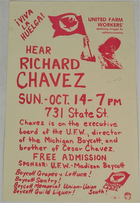 Cesar Chavez Boycott Posters