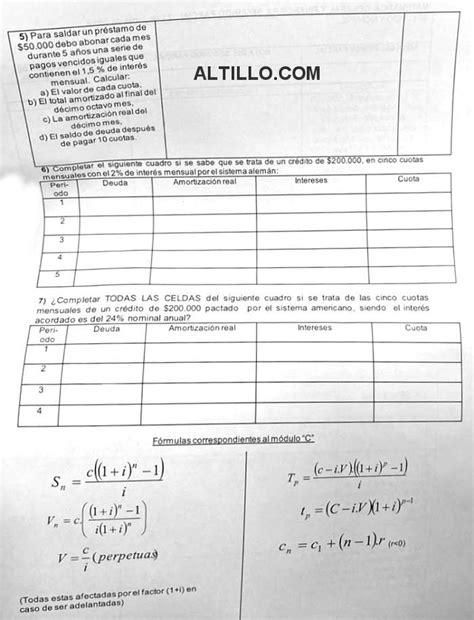 2º Parcial A Matemática Financiera 2022 UNLU