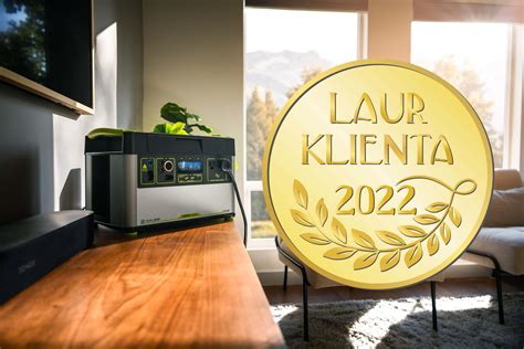 Złoty Laur Klienta 2022 dla marki Goal Zero