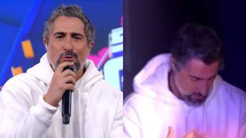 Marcos Mion é flagrado em ritual nos bastidores do Caldeirão Achei