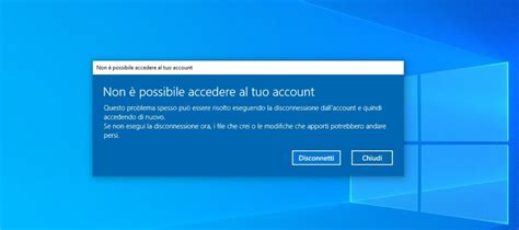FIX Risolvere l errore Non è possibile accedere al tuo account