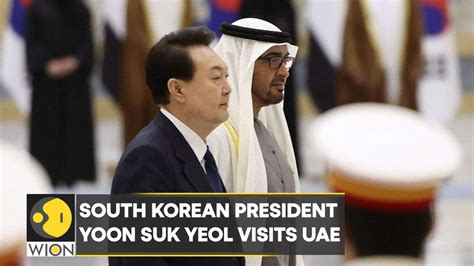 South Korean President Yoon Suk Yeol Visits UAE World News English