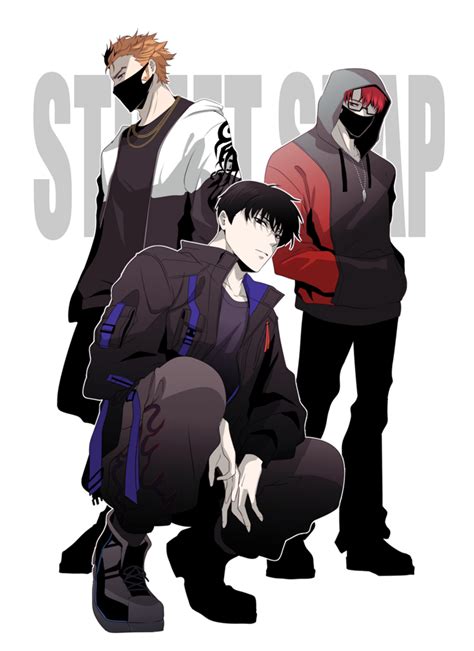 Sung Jin Woo Choi Jong In And Baek Yoon Ho Solo Leveling Drawn By