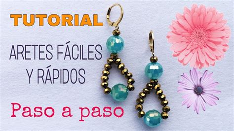 Aretes Super Facil Y R Pidos De Hacer Quick Easy To Make Beaded