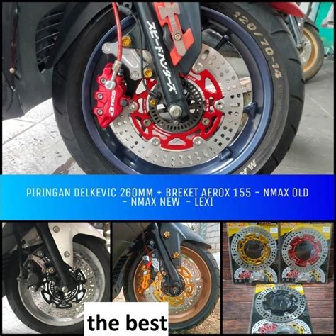 Jual Disc Cakram Delkevic Nmax Aerox Piringan Depan 260mm Pnp Dnd DR