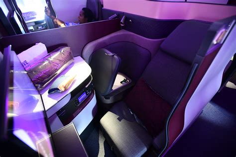 Flying The Qatar Airways Qsuite Business Class 777 300er From Dallas To Doha The Monsoon Diaries