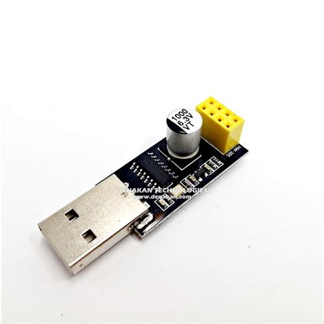 esp8266 usb serial programmer adapter denakan technologies