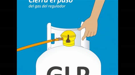 Qué hacer en caso de fuga de gas animación YouTube