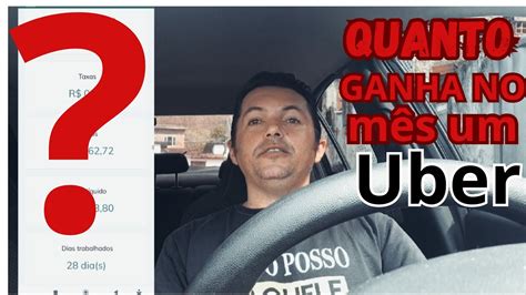 revelado Quanto ganha um motorista uber no mês uber 99pop YouTube