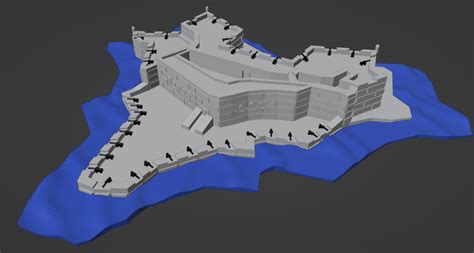 STL File CASTLE OF SAN FELIPE DEL MORRO PUERTO RICO 3D Print Design