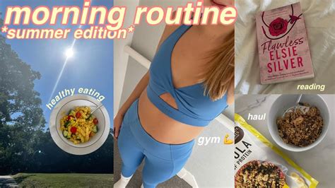 Productive Summer Morning Routine 2023 YouTube