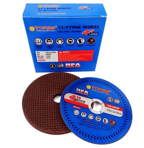 Batu Gerinda Potong Besi Mata Gerinda Cutting Wheel 4 Inch Tora 1pcs