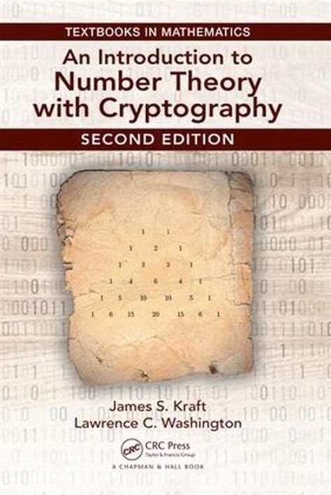 an introduction to number theory with cryptography by james kraft hardcover 9781138063471