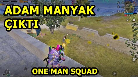 ADAM MANYAK ÇIKTI RIZA BABA ONE MAN SQUAD PUBG MOBİLE YouTube