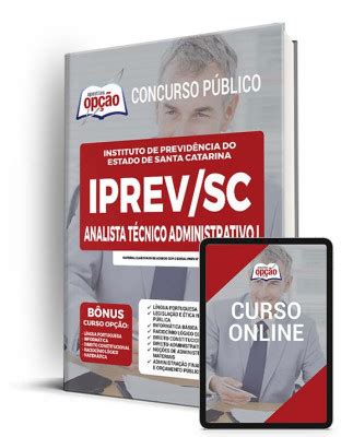 Apostila IPREV SC Analista Técnico Administrativo II 2022 Download