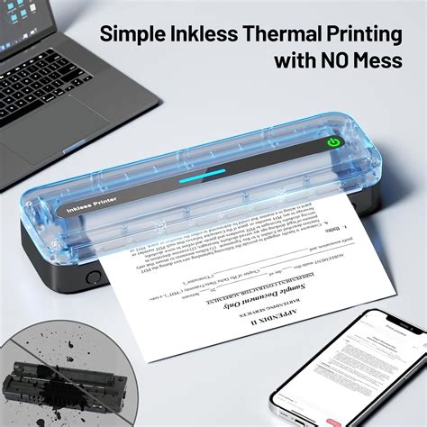 Itari M832 Impresora portátil inalámbrica para viajes impresora