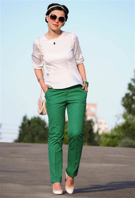 Comment Porter Un Pantalon Vert