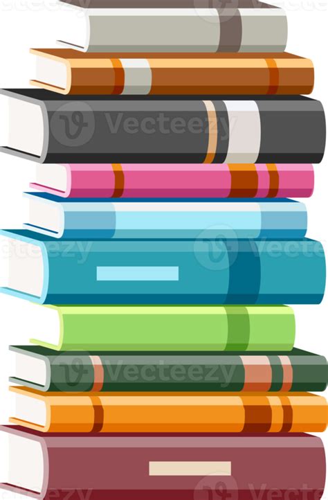 Icono De Color De Pila De Libros 18925424 Png
