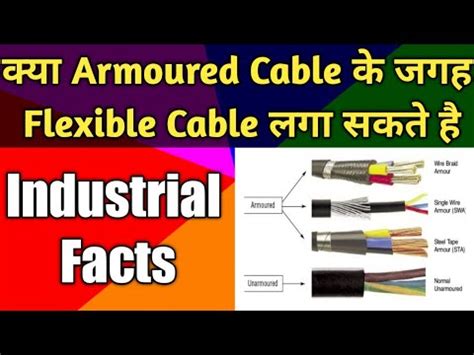 Armoured Cable Vs UnArmoured Cable Types Of Electrical Cable What Is