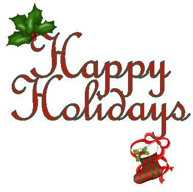 Happy Holidays Icegif
