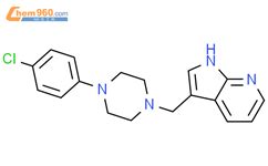 3 4 4 Chlorophenyl Piperazin 1 Yl Methyl 1H Pyrrolo 2 3 B Pyridine