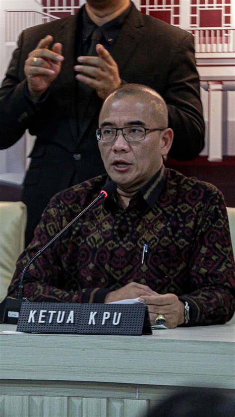 Sanksi Peringatan Keras Terakhir Buat Ketua KPU Usai Terima Pendaftaran