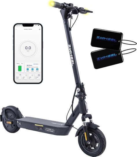 ZWHEEL ZFOX MAX Urban Dark Patinete Eléctrico Adultos Homologado DGT