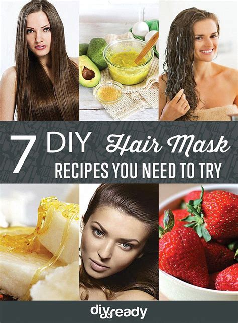 Hair Mask DIY 7 Recipes You Need To Try Diy Hair Mask Hair Mask