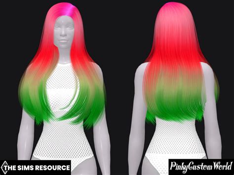 The Sims Resource Fantasy Retexture Of Side Show Hair By JavaSims