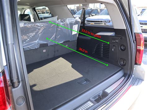 2017 Chevy Tahoe Cargo Dimensions Psoriasisguru