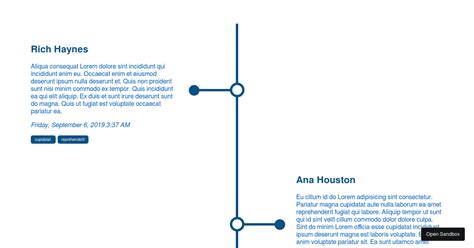Vue Vertical Timeline Demo Forked Codesandbox