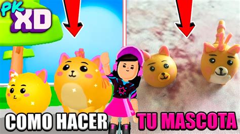 COMO HACER TU MASCOTA De PK XD En PLASTILINA NUEVA ACTUALIZACION DE