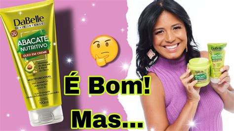 RESENHA ÓLEO EM CREME ABACATE NUTRITIVO DABELLE HAIR YouTube