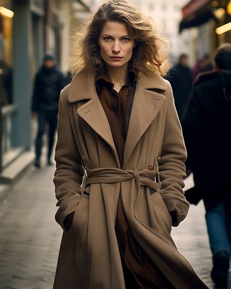 Manteau En Laine Tendances Hiver Tendances De Mode