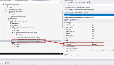 ax d365fo refresh grid data with command button ax dynamics 365 for finance and