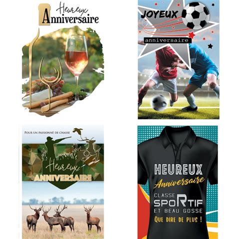 Carte Anniversaire Homme Rodrigues SA