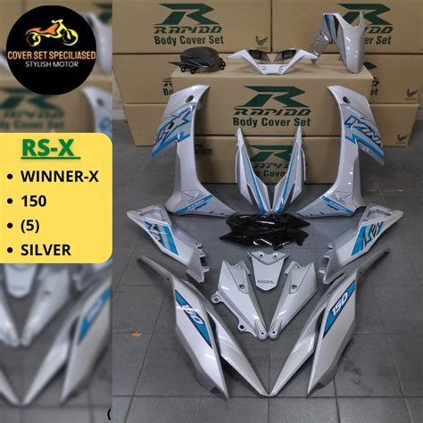 Sticker Tanam Airbrush Rapido Cover Set Honda Rsx Rs X Winner X
