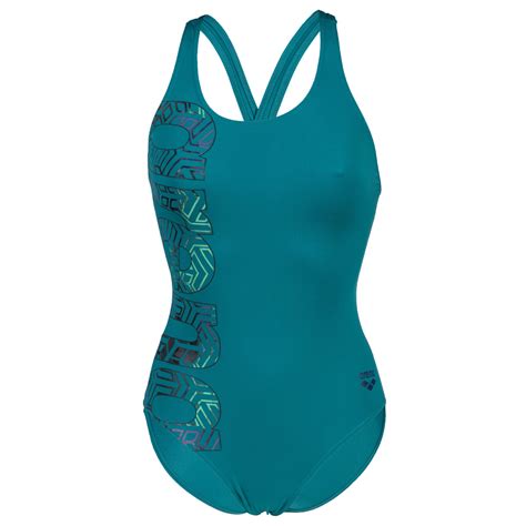 Arena Kikko Pro Swimsuit V Back Graphic Badeanzug Damen Online Kaufen