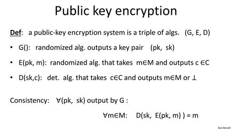 ppt public key encryption definitions and security powerpoint presentation id 2598422