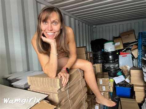 Tw Pornstars Wamgirlx Official Twitter In A Shipping Container