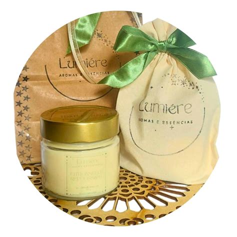 Vela Aromática Cera de Coco Citronela Repelente 140g Elo7
