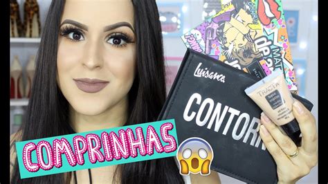 COMPRINHAS DE MAQUIAGENS BARATINHAS YouTube