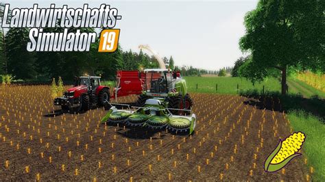 Ls 19 Ellerbach Stream Mais Häckseln zum Mitspielen YouTube