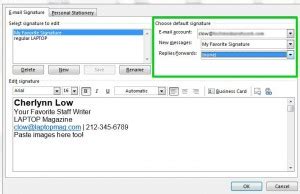 How To Add A Signature In Outlook On Every Email Passldig